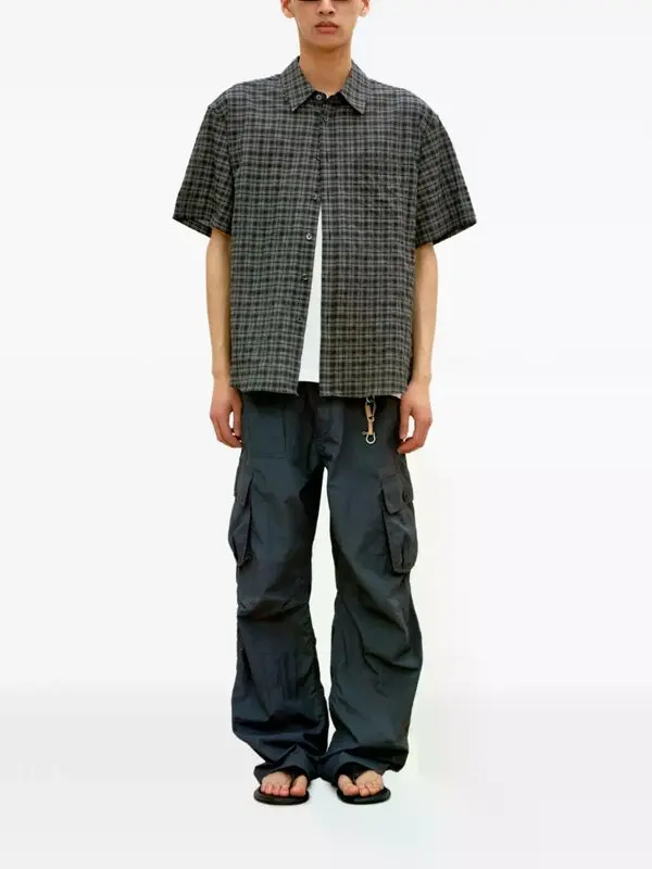 COOR Buttoned Pocket Trousers - Blue