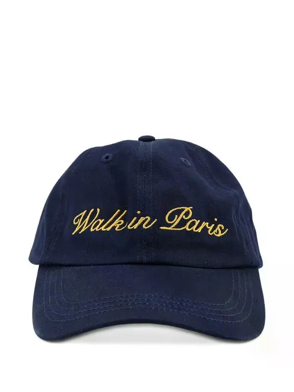 WALK IN PARIS Logo Cap - Blue