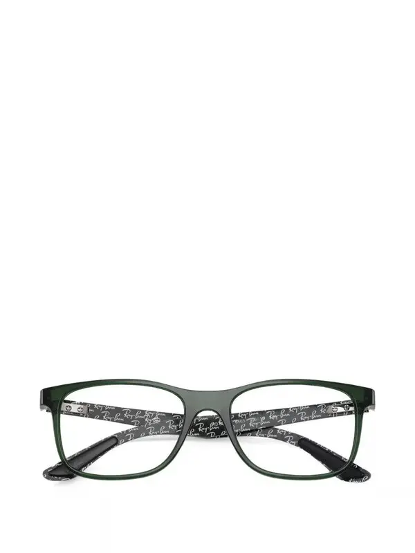 Ray-ban Square-frame Eyeglasses - Green