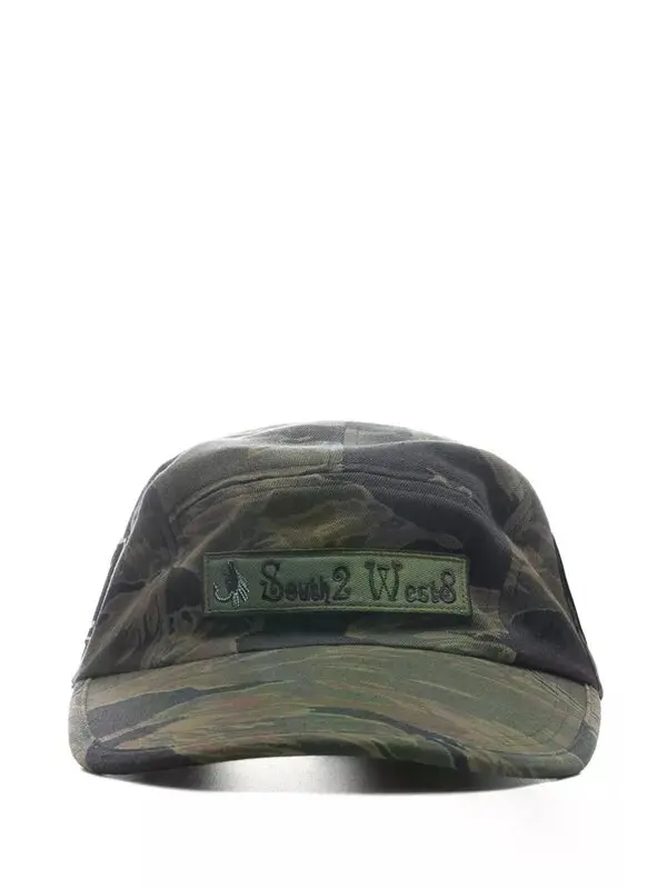SOUTH2 WEST8 Panel Camouflage Cap - Green