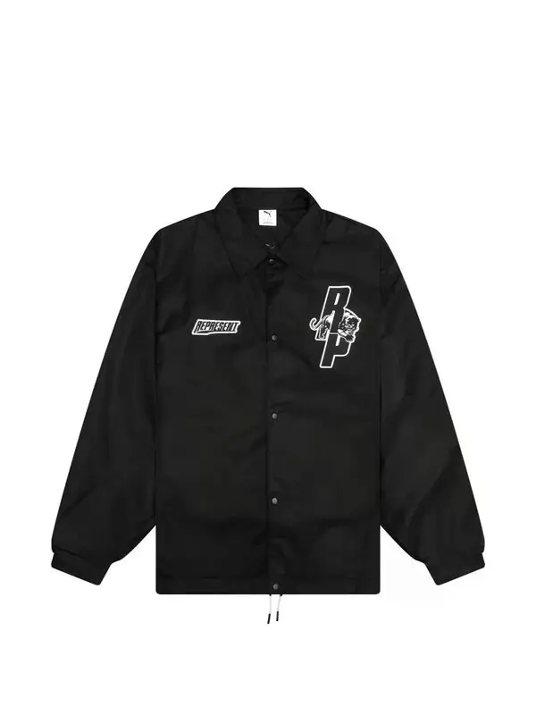 PUMA Graphic Coaches Jacket - Black