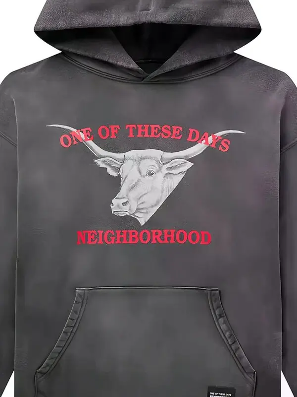 NEIGHBORHOOD X One Of These Days Graphic Hoodie - Grey