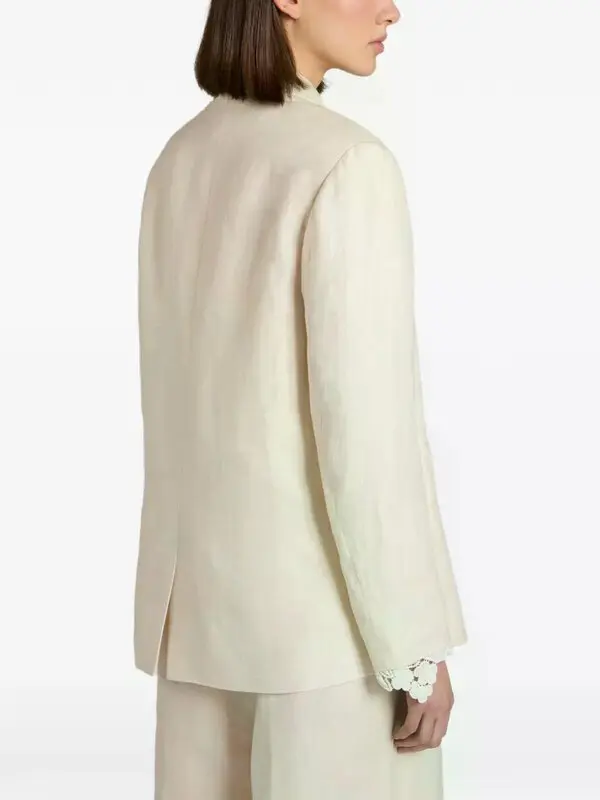 Montedoro Linen Blazer - Neutrals
