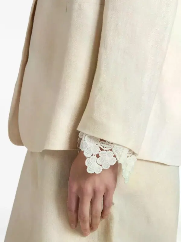 Montedoro Linen Blazer - Neutrals