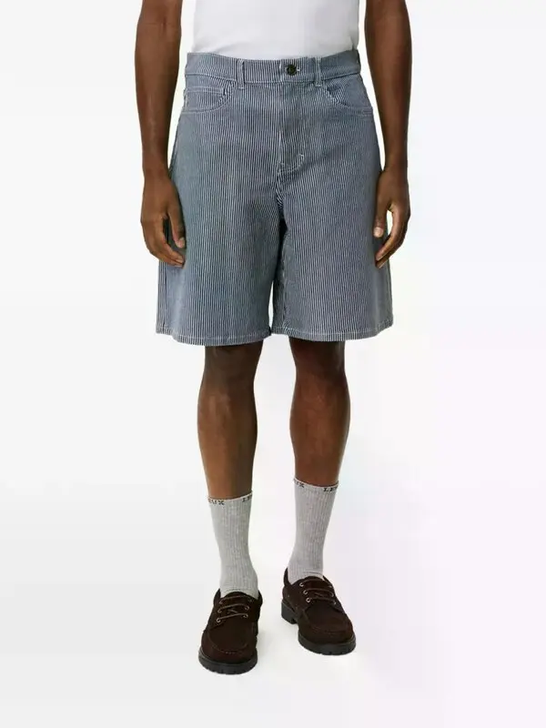 LES DEUX Ryder Striped Shorts - Blue