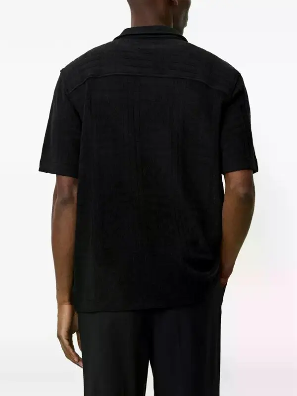 LES DEUX Hector Short-sleeve Shirt - Black