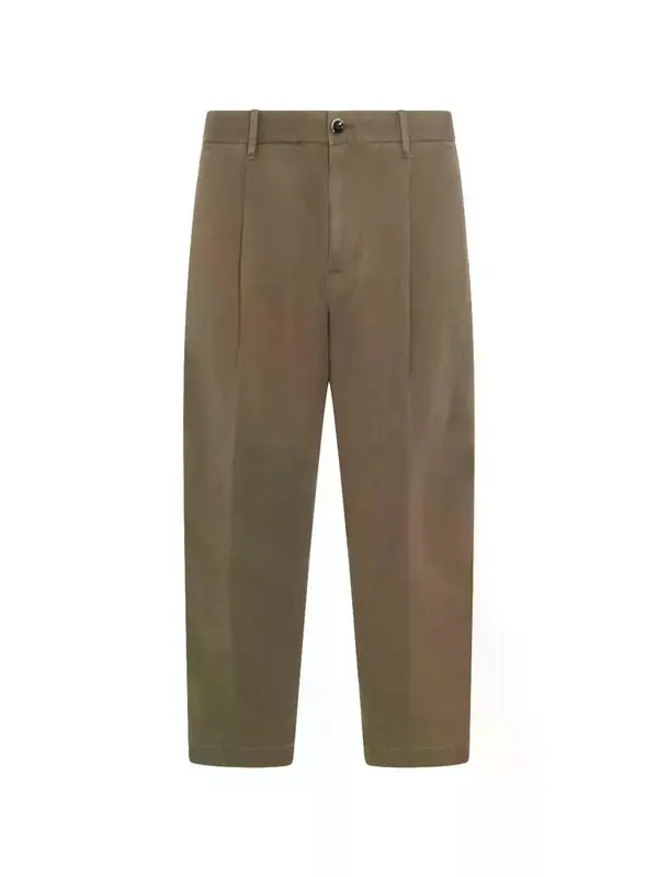 NINE:INTHE:MORNING Pleat-detail Trousers