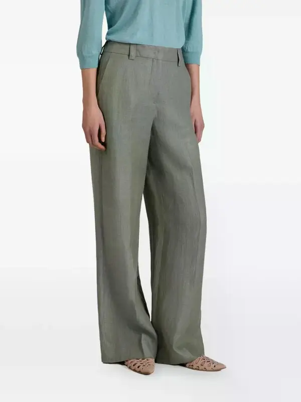 Incotex Regular-fit Linen Trousers