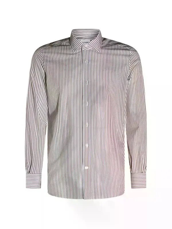 MAZZARELLI Striped Button Shirt