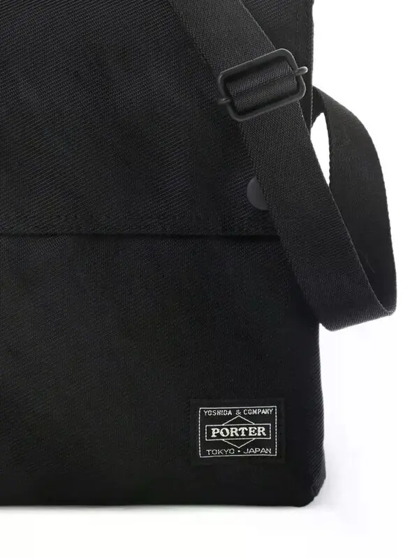 PORTER-YOSHIDA & CO Flap Shoulder Bag - Black