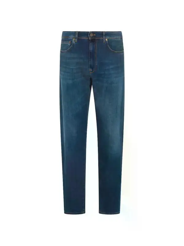 Incotex Five-pocket Jeans - Blue