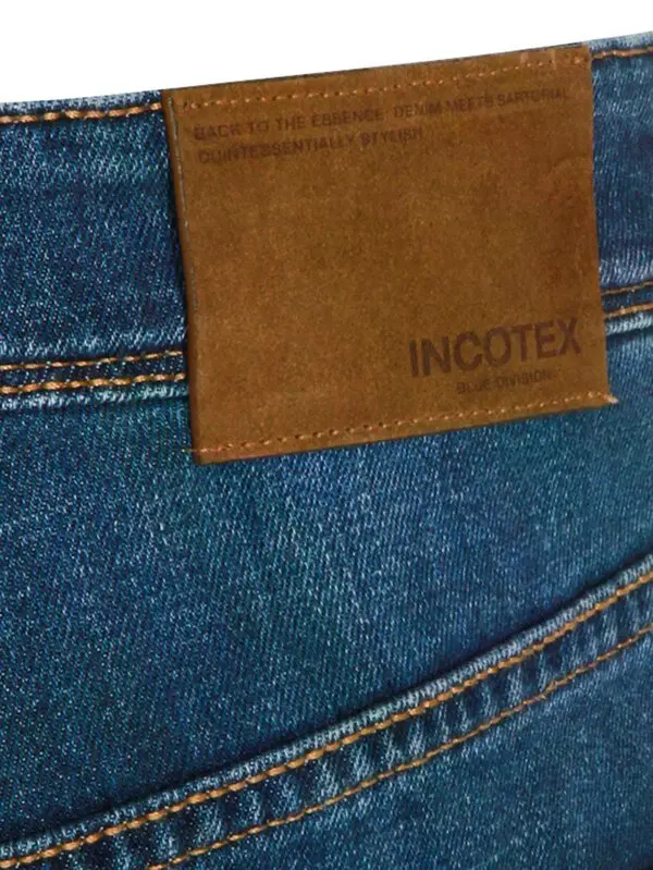 Incotex Five-pocket Jeans - Blue