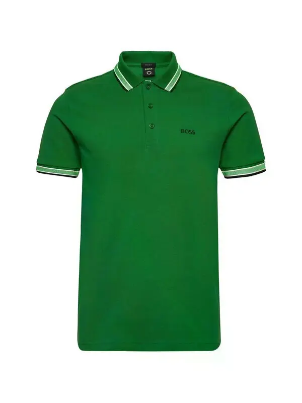 BOSS Paddy Cotton-piqué Polo Shirt - Green