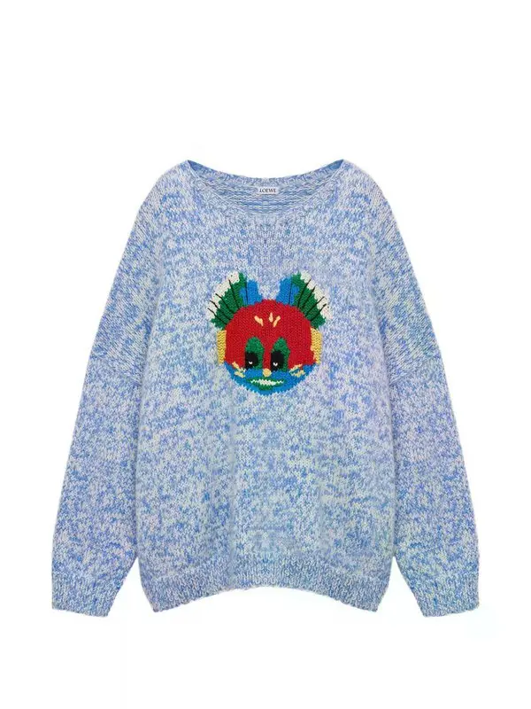 Loewe X Louis Wain Crew-neck Sweater