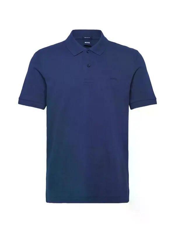 BOSS Pallas Cotton-piqué Polo Shirt - Blue