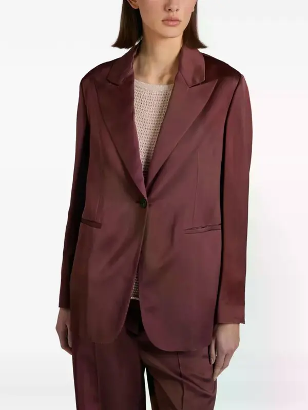 Montedoro Satin Blazer