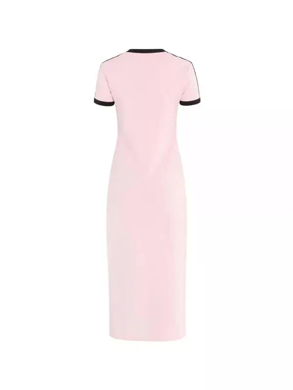 Adidas Three-stripe Midi Dress - Pink