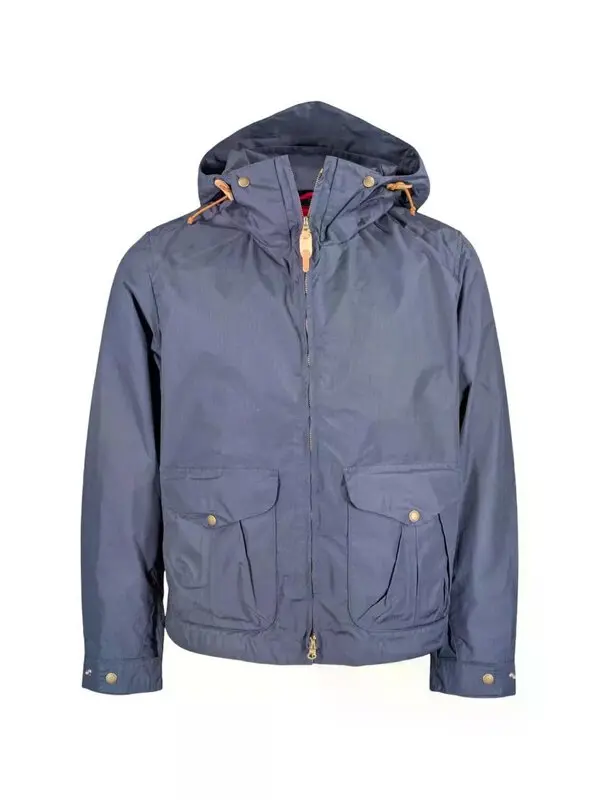 CECCARELLI Flap-pocket Detachable Hood Jacket - Blue