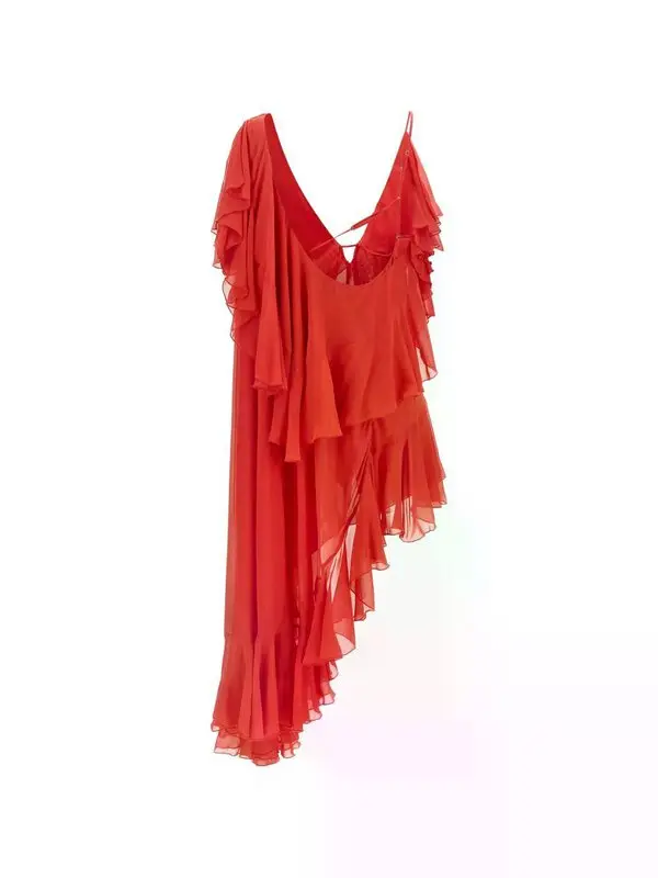 VAILLANT Rumba Ruffled Mini Dress