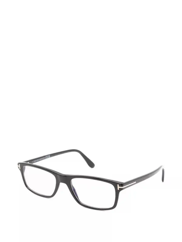 TOM FORD Rectangle-frame Glasses - Black