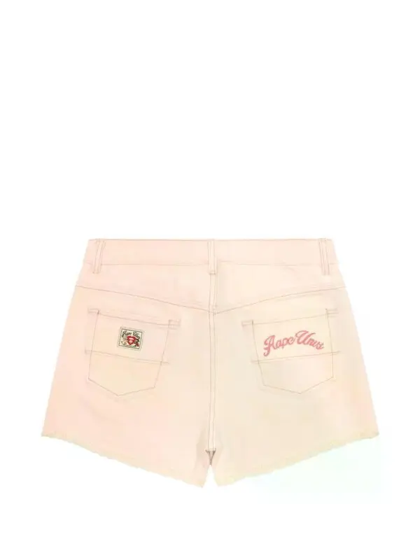 AAPE BY *A BATHING APE Appliqué-detail Shorts - Pink
