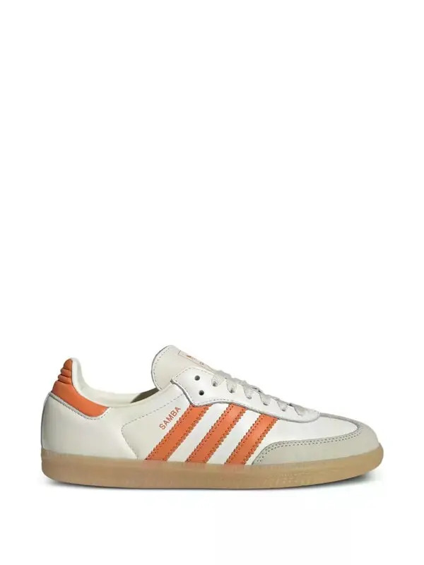 Adidas Samba Og Leather Sneakers - Neutrals