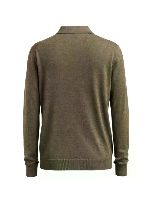 ANOTHER ASPECT Long-sleeve Polo Shirt