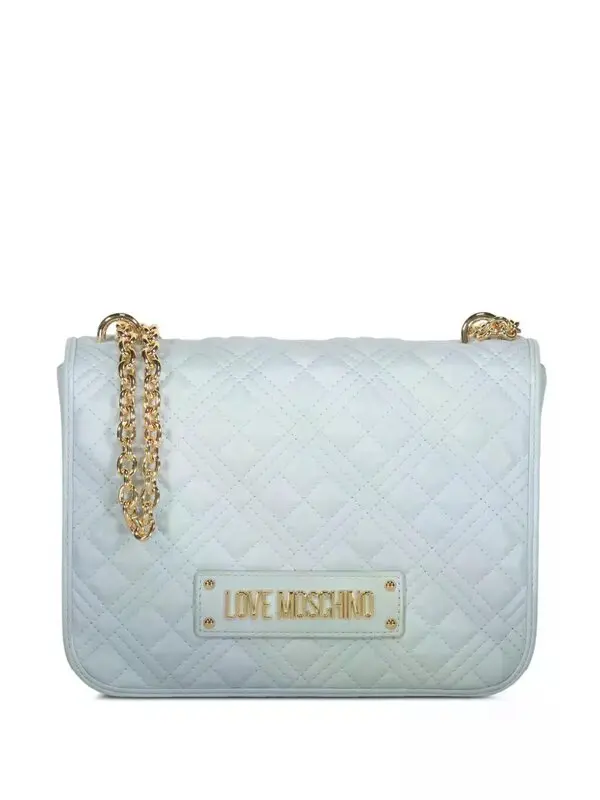 Moschino Quilted Shoulder Bag - Blue