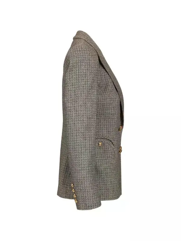 BLAZÉ MILANO Double-breasted Flap Blazer - Black