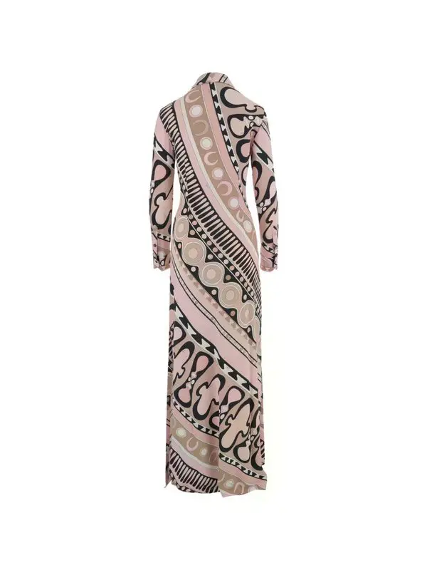 Emilio Pucci Soleil-print Chemisier Dress
