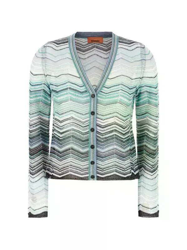 Missoni Chevron Knit Cardigan