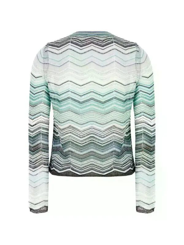 Missoni Chevron Knit Cardigan