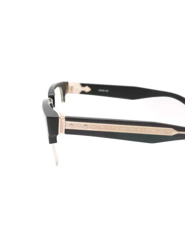 Matsuda Eyeglasses With Browline Detail