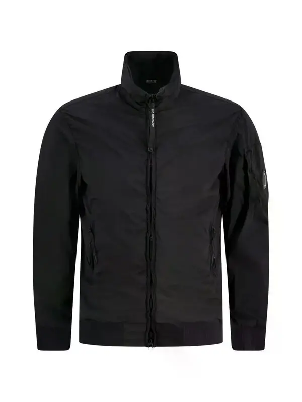 C.P. COMPANY Zipped Jacket - Black