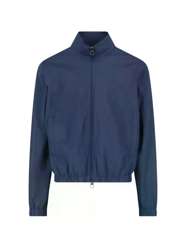 Loro Piana Zipped Bomber Jacket - Blue