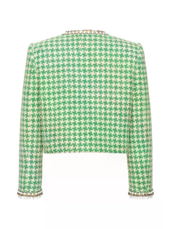 Valentino Garavani Houndstooth Cotton Jacket