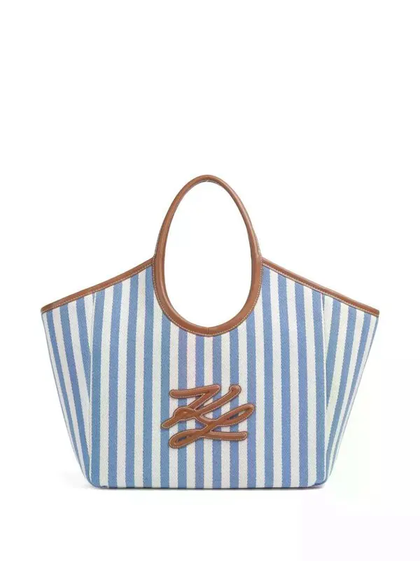 Karl Lagerfeld Stripe Shoulder Bag