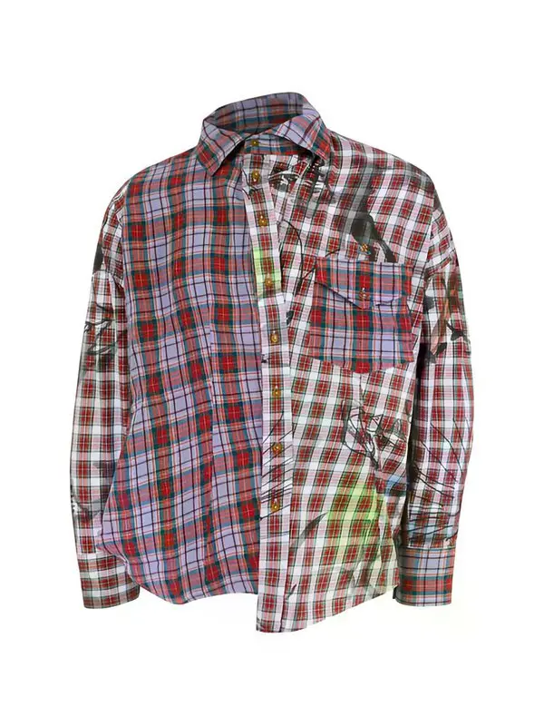 VIVIENNE WESTWOOD Chaos Cotton Shirt - Red