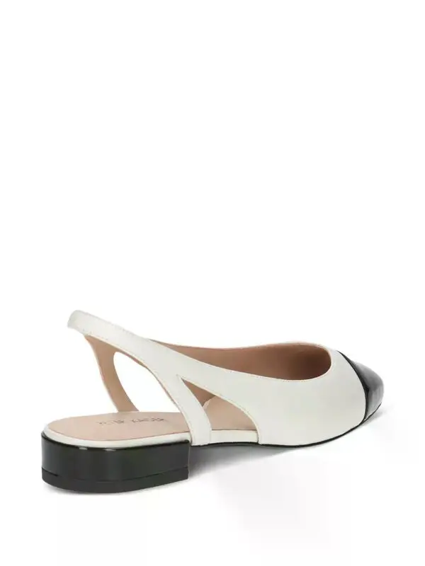 PETER KAISER Two-tone Slingback Leather Pumps