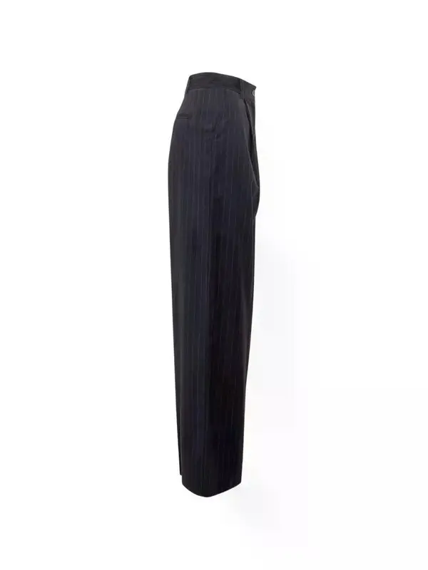 LE SULLY STUDIO Pinstripe Straight Trousers