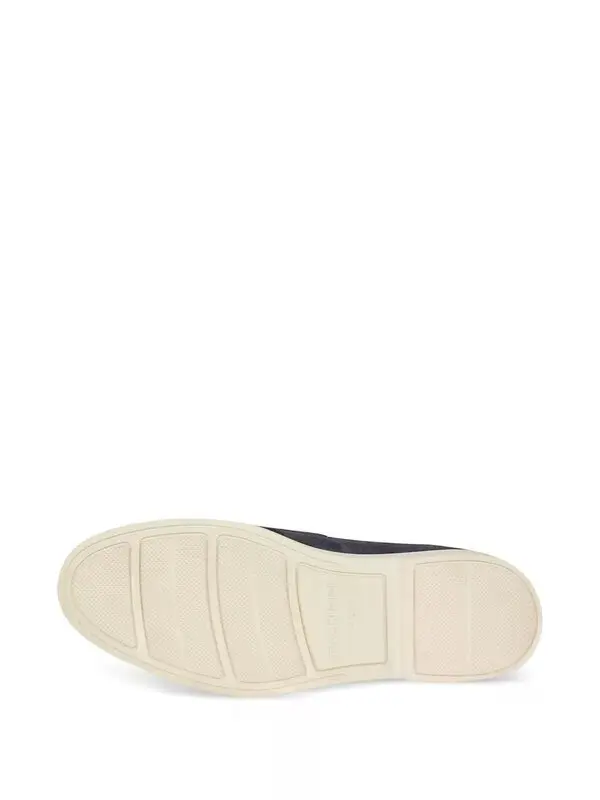 BALDININI Suede Penny Loafers With Contrast Trim