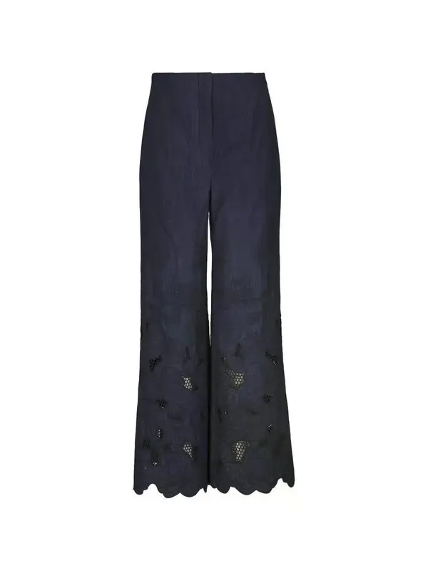 Veronica Beard Osborne Flared Trousers