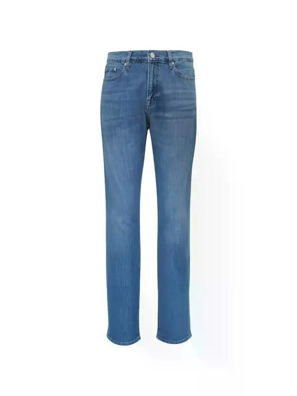 FRAME Straight-leg Jeans - Blue