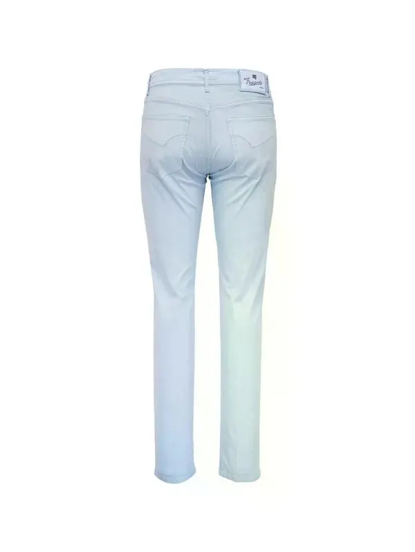 Marco Pescarolo Button Trousers - Blue
