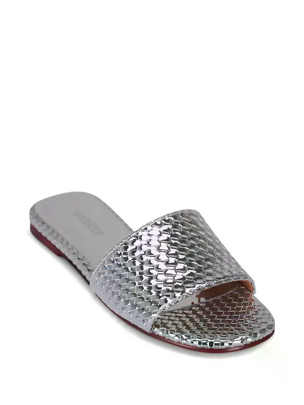 NAGHEDI Double-weave Slide Sandals
