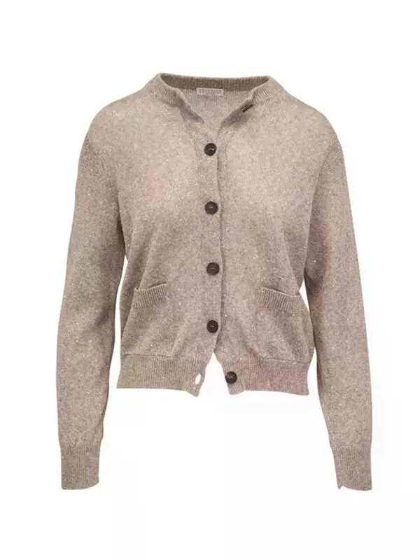 Brunello Cucinelli Patch-pocket Cardigan - Neutrals