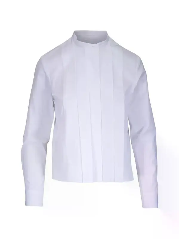 TWP Close Call Pleated Blouse
