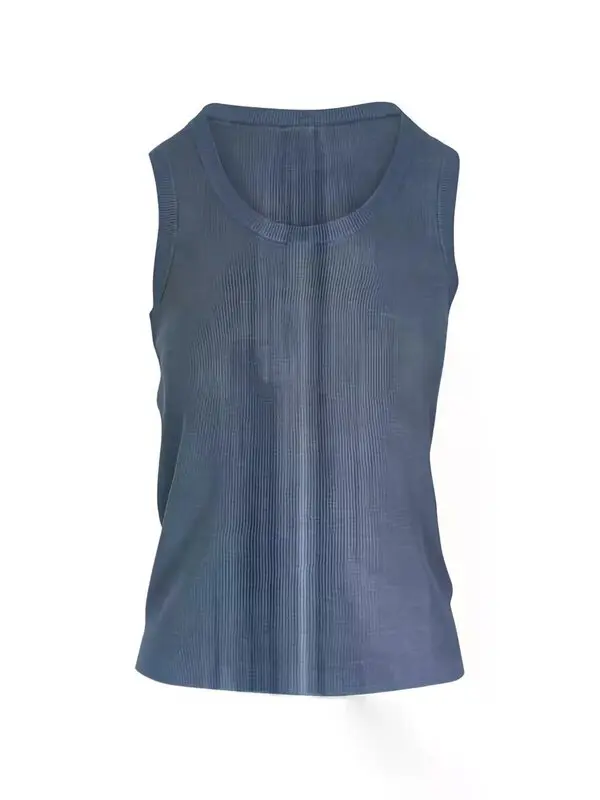 Kinross Cashmere Ribbed Knit Tank Top