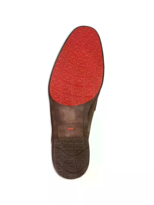 Santoni Carlos Penny Loafers - Brown