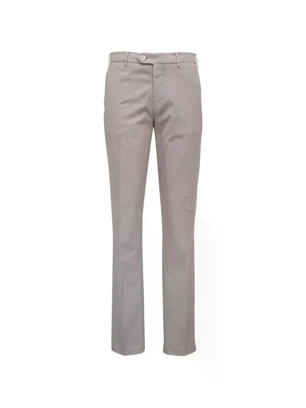 Brunello Cucinelli Button Trousers - Neutrals